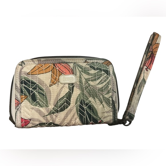 lug | Bags | Lug Rodeo Compact Rfid Wallet In Lily Sand | Poshmark